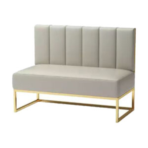 Green Velvet Restaurant Booth - Custom Made