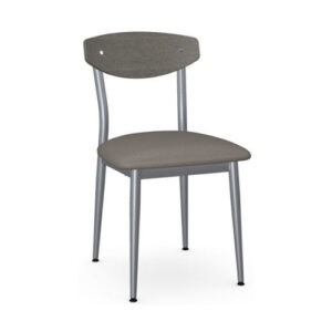 Simple Dining Chair w/Cushion Seat & Wooden Back | ForRestaurants