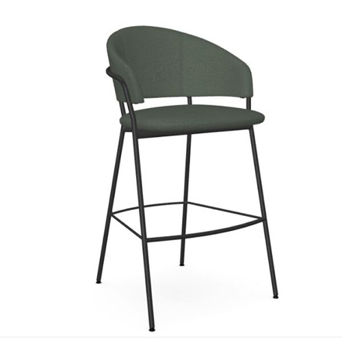 BarrelBarrel Back Restaurant Bar Stool with Many Color Options