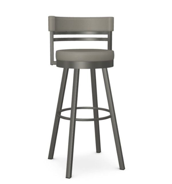 Spectator Height Bar Stool in Gold and Black