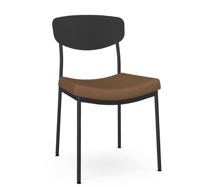 Simple Restaurant Dining Chair Custom Made in Many Colors