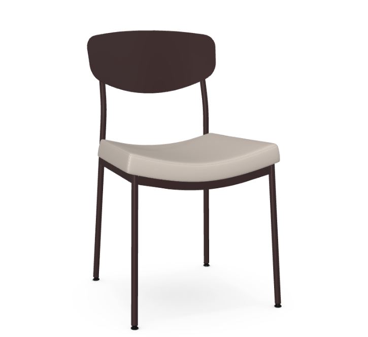 Simple Restaurant Dining Chair Custom Made in Many Colors