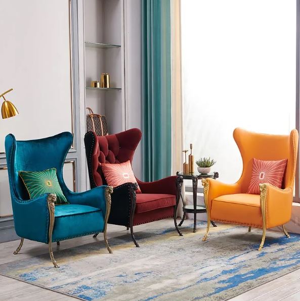 Lounge Chair for Restaurants and Hotels - Custom Made Colors