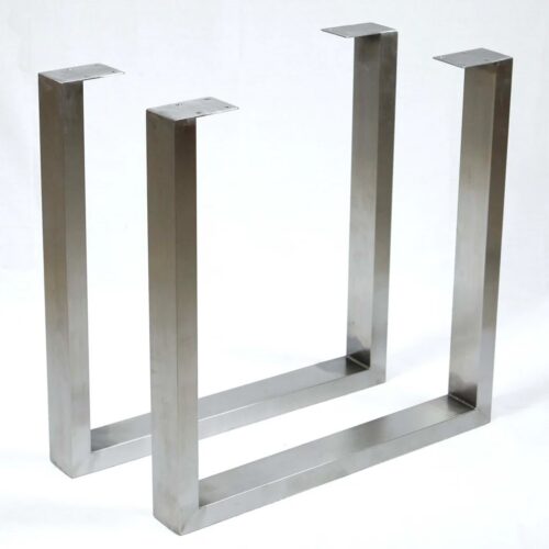 Stainless Steel U Shape Base For Restaurant Table